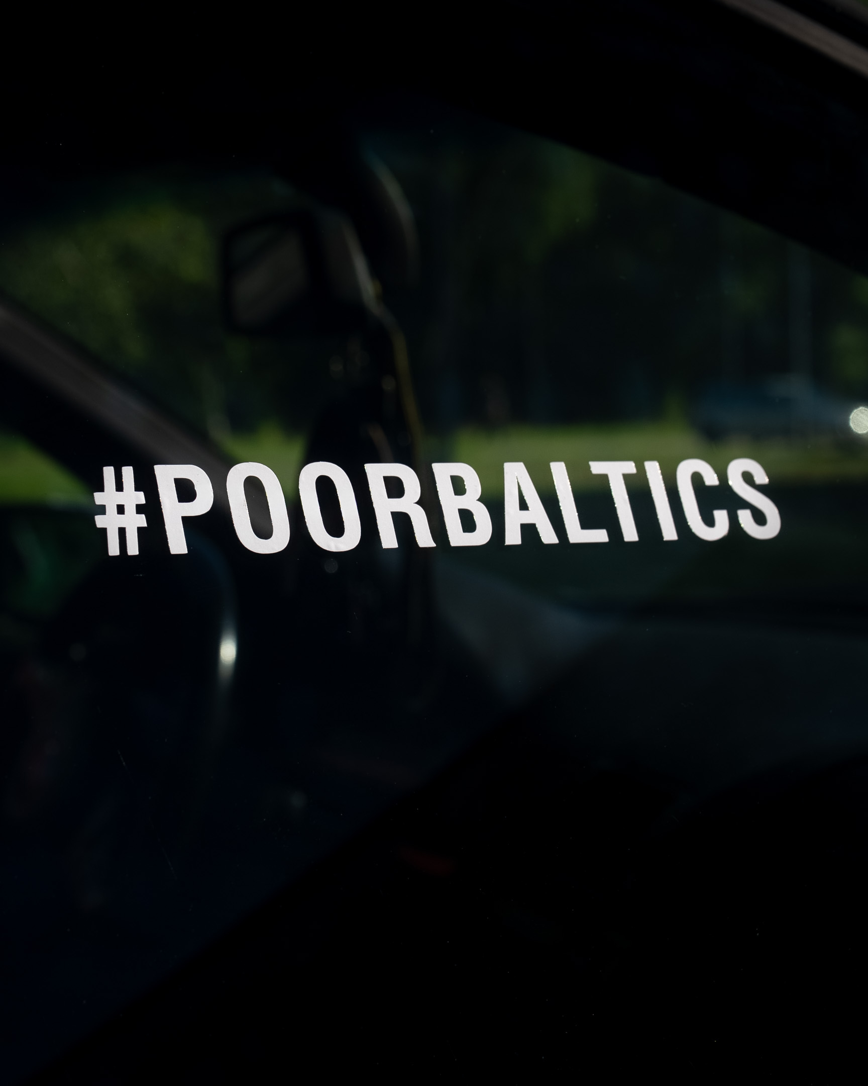 PoorBaltics isn't a status - it's a statement!