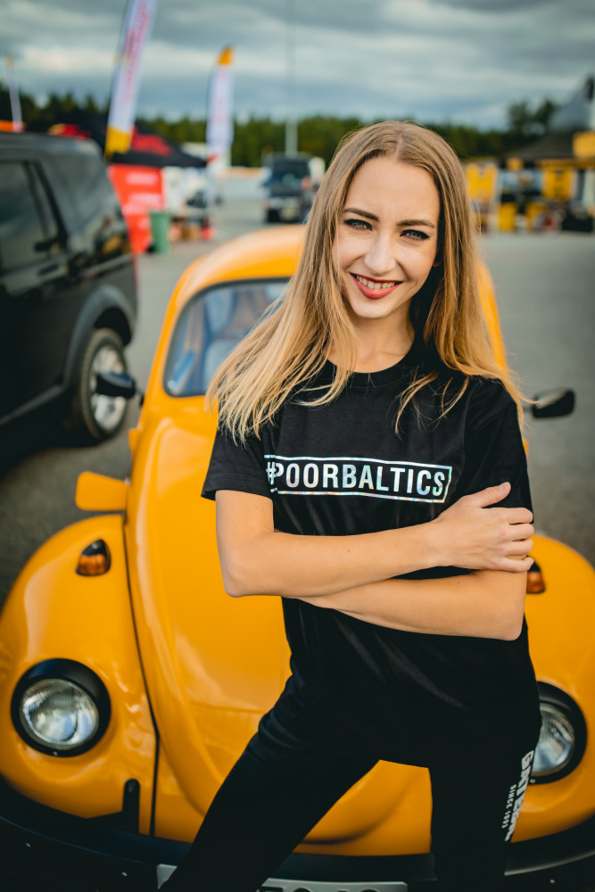 POORBALTICS T-krekls melns